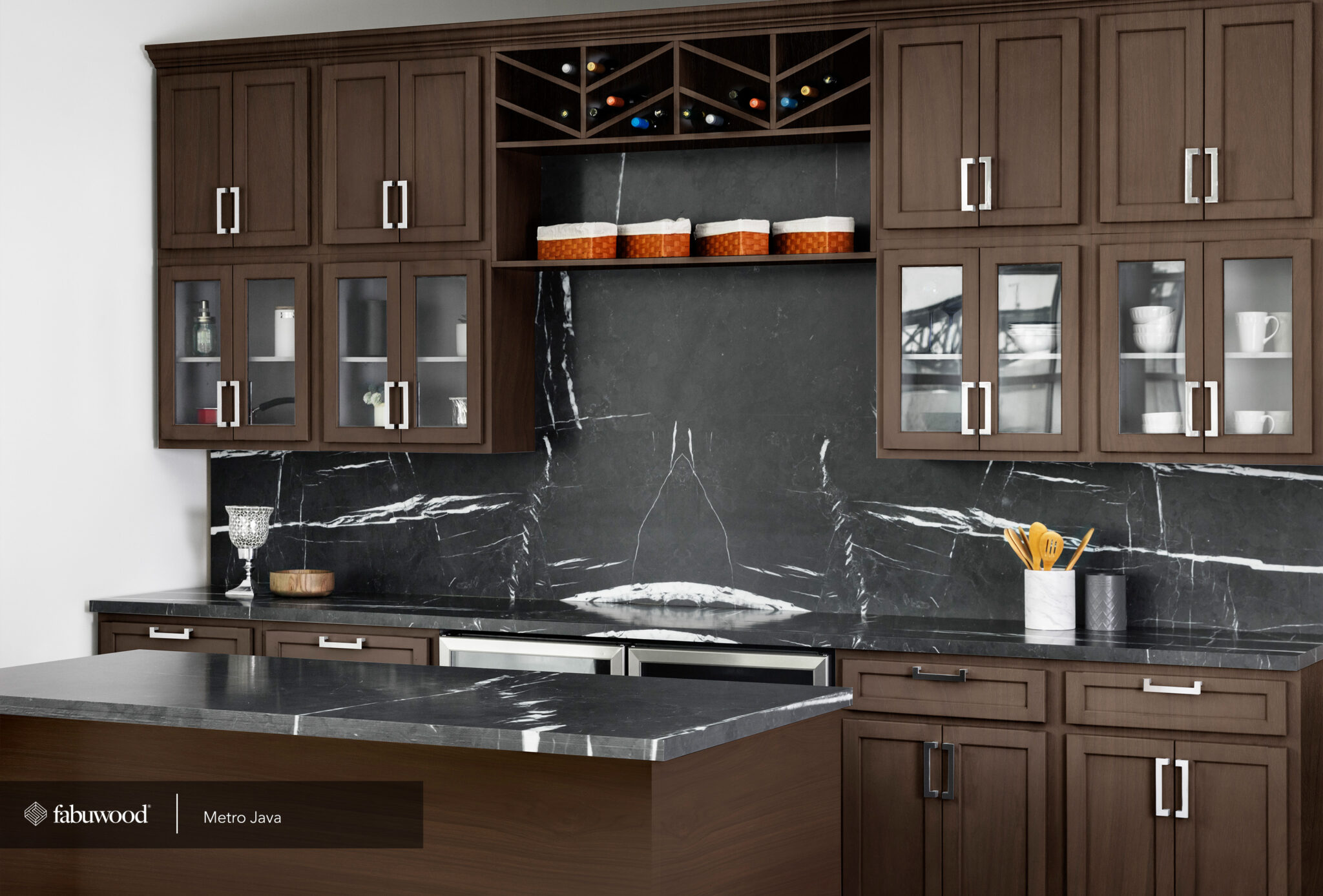 How to Achieve a Full Custom Kitchen Look With A "Stock" Cabinetry Line